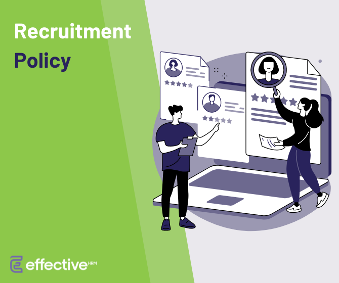 Recruitment Policy - Effective HRM